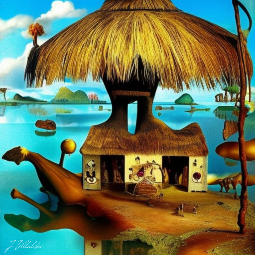 Casita Africana | jvillalobosart.com